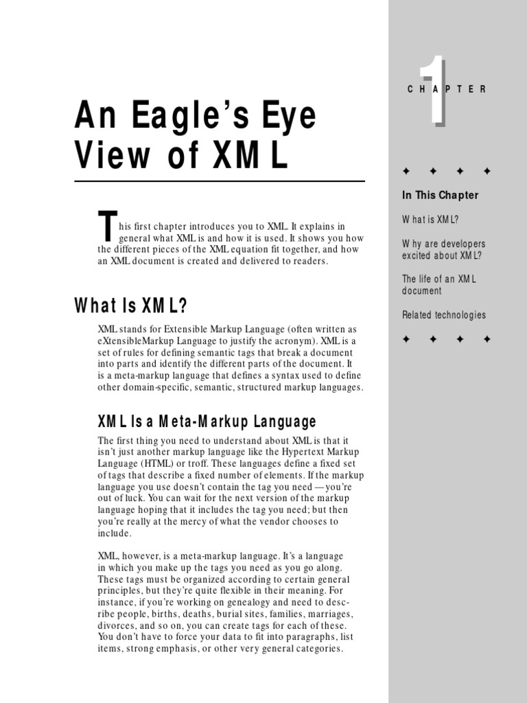WAP and XML - Unit IV | PDF | Html Element | Xml