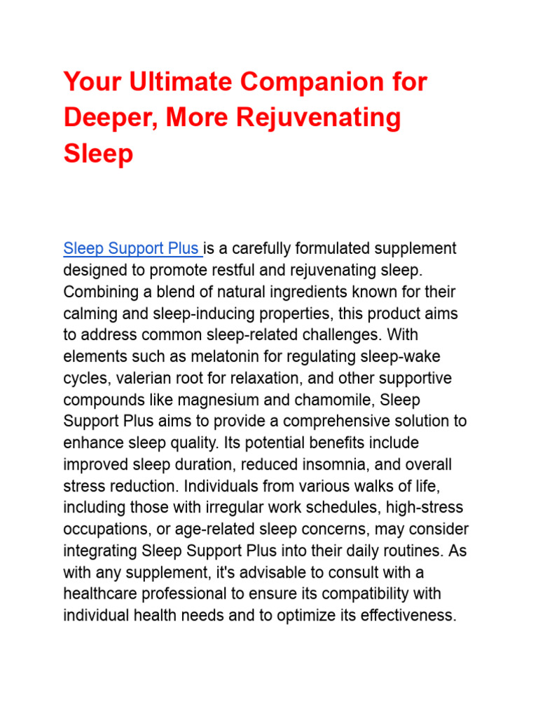 Unlock The Power of Rest | PDF | Sleep | Metabolism Unlock The Power of Rest | PDF | Sleep | Metabolism