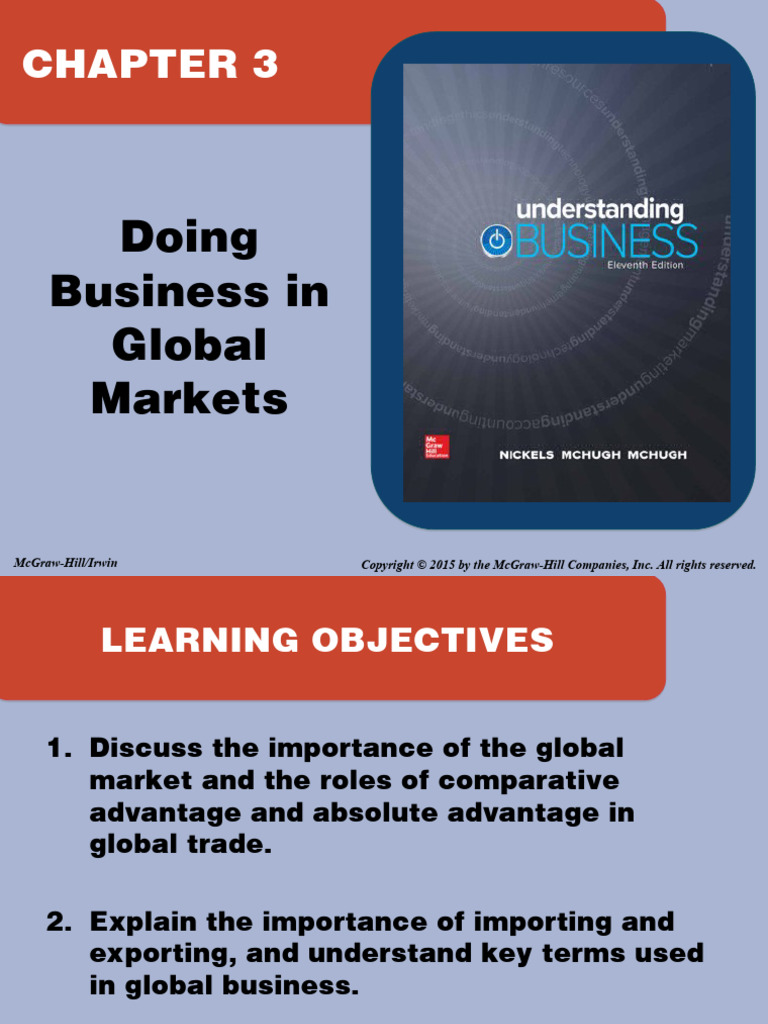 Chapter 3 Slide | PDF | Dumping (Pricing Policy) | Franchising