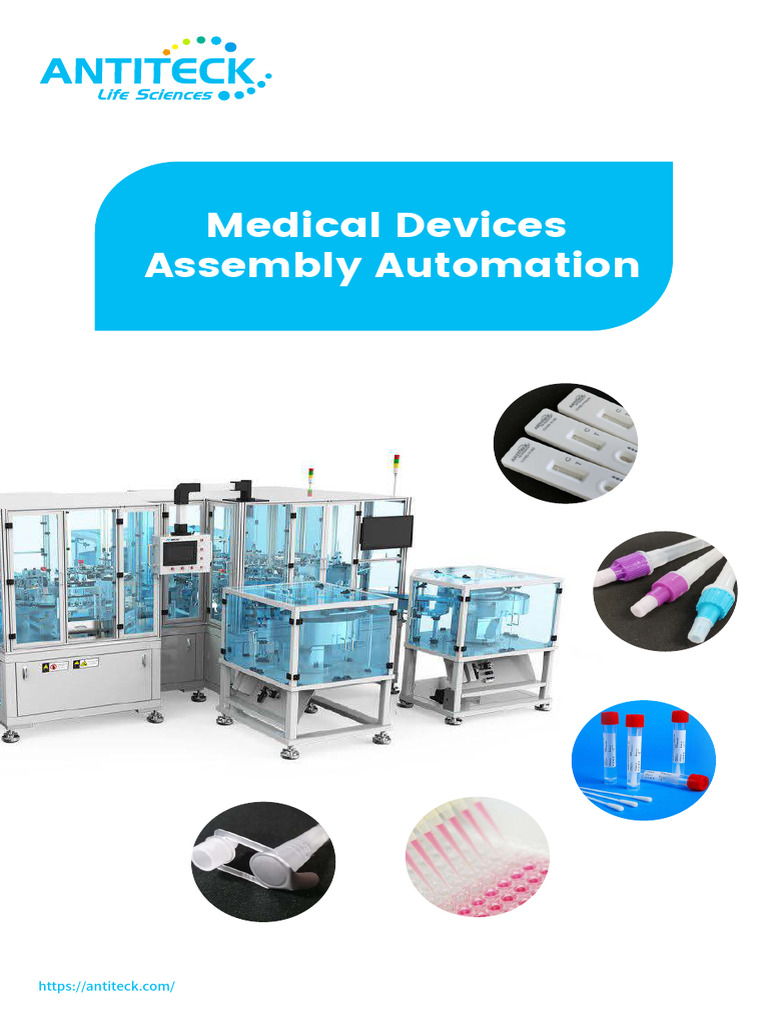 ANTITECK Medical Device Automatic Assembly Machine | PDF | Pump ...