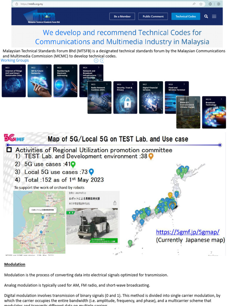 Additional Slides Day 1 OCT023 | PDF | Modulation | Channel Access Method