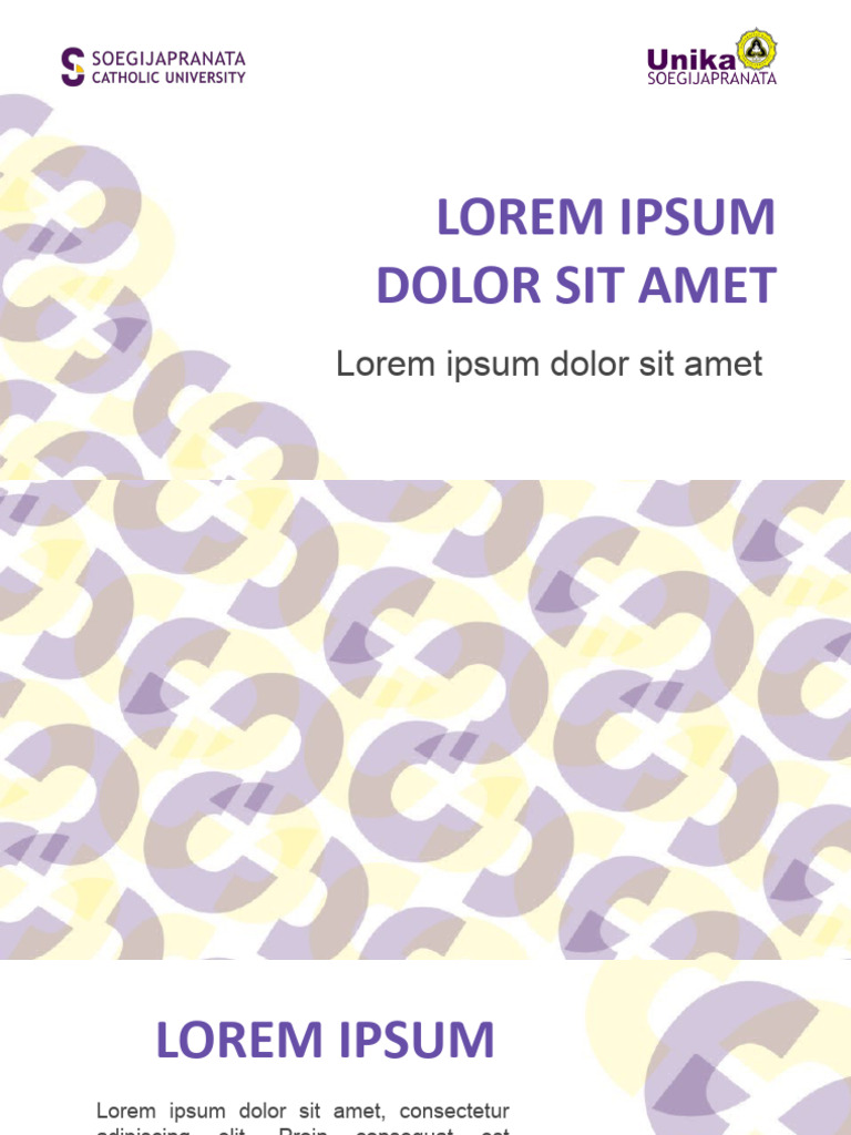 Template PPT SCU | PDF