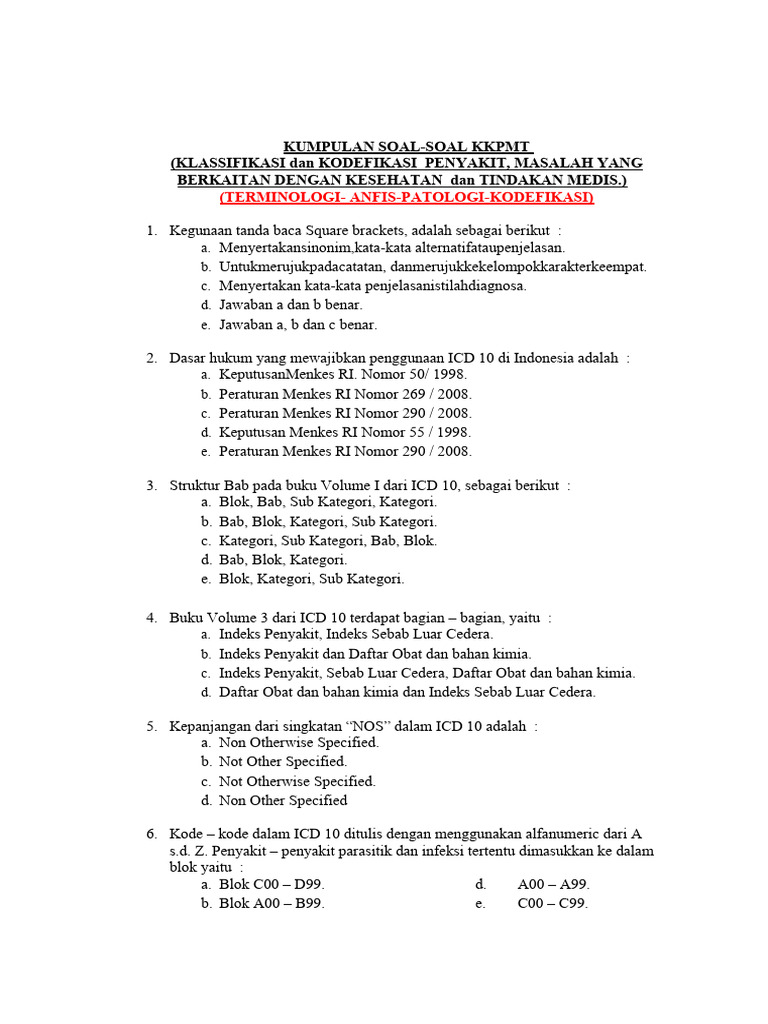 Bank Soal Koding | PDF | Griya & Taman | Kesehatan Holistik