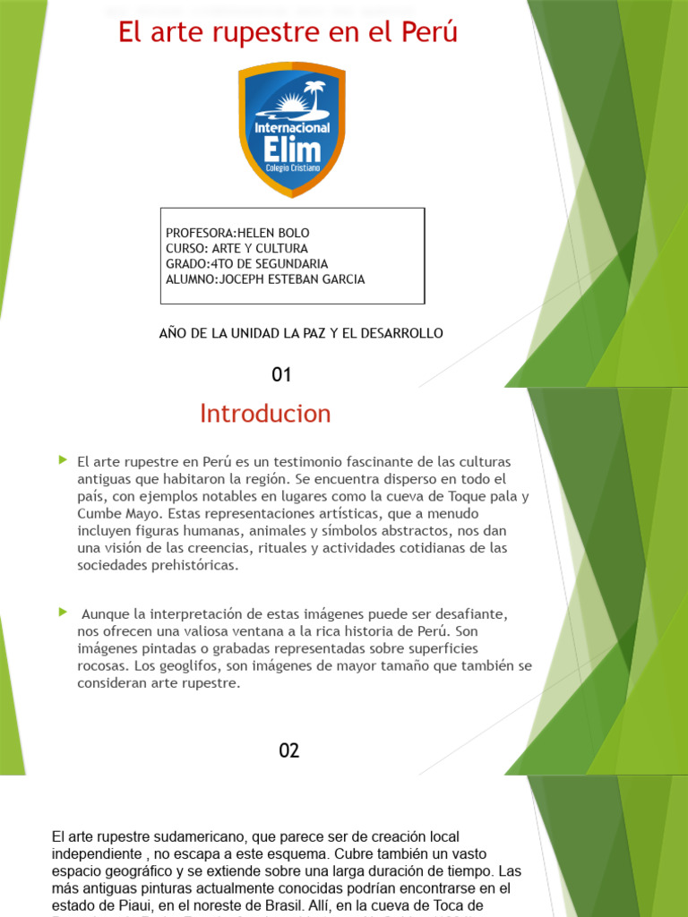 Arte Rupestre en el Perú: Historia y Significado | PDF | Arte roquero ...