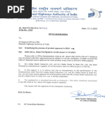 NHAI Circular - Utility Shifting | PDF