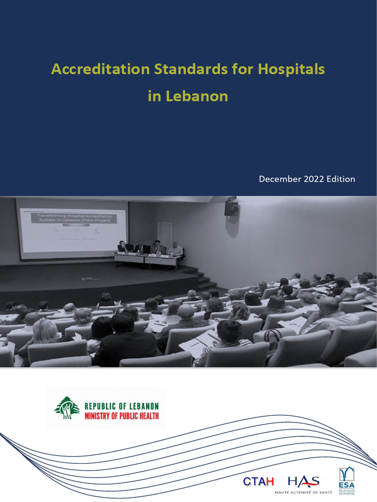 Hospital Accreditation Standards December 2022 VF | PDF | Strategic Planning | Patient Safety