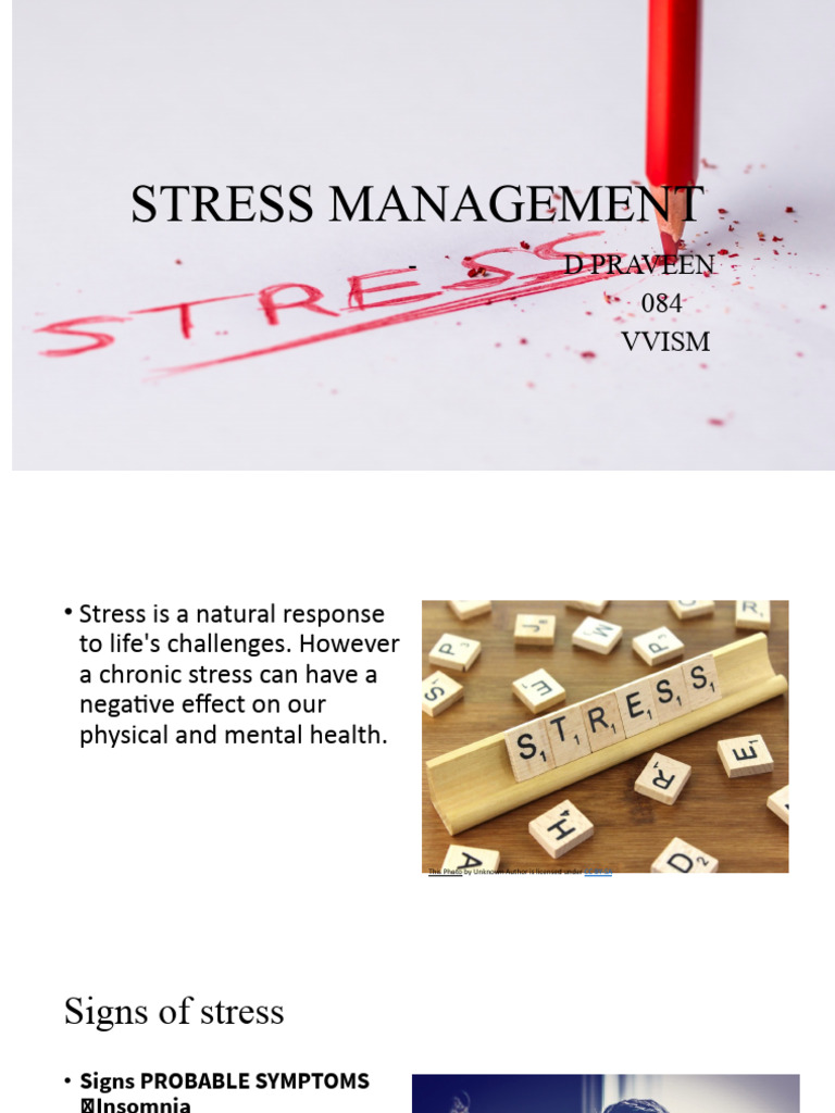 Stress Management | PDF | Stress (Biology) | Relaxation (Psychology)