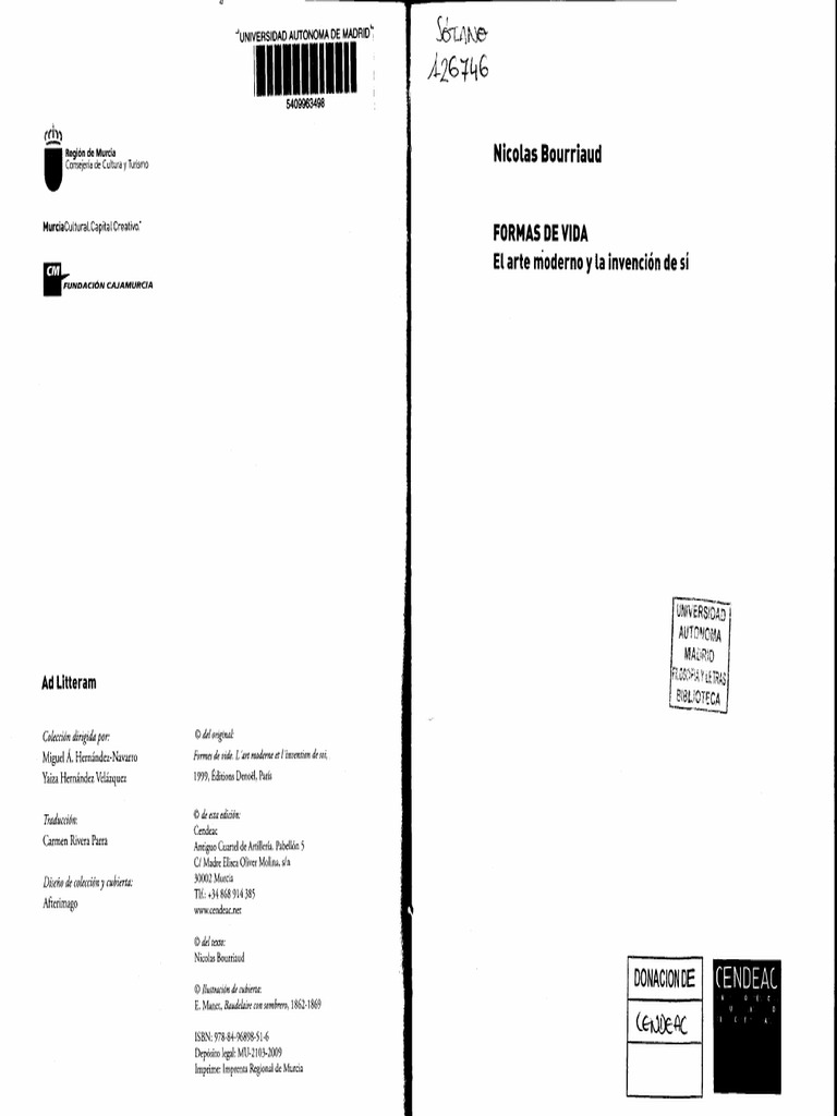 Bourriaud Formas de Vida - Compress | PDF