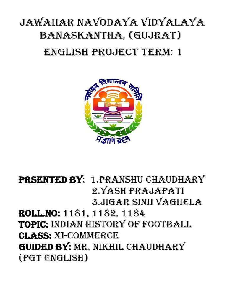 Pranshu Class 11 Commerce Project | PDF | Schools