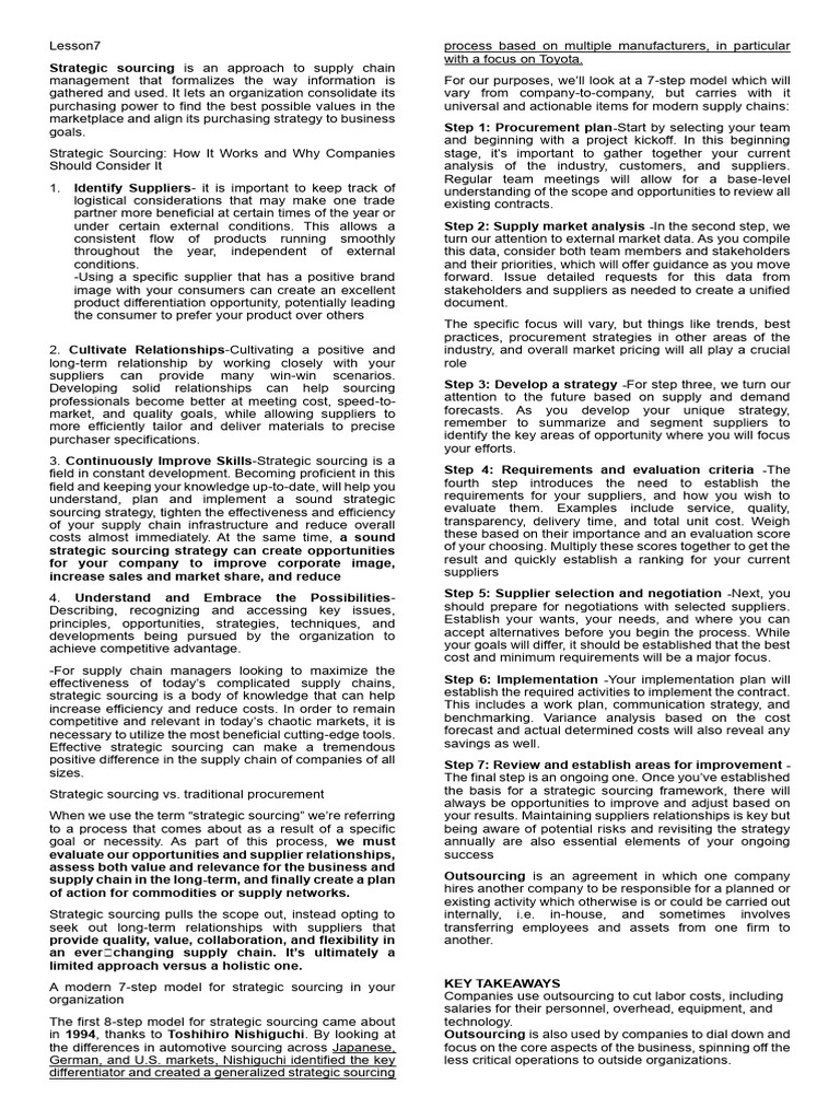 L7 Prodqua-1 | PDF | Procurement | Supply Chain