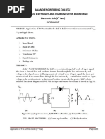 BASIC ELECTRONICS LAB MANUAL Updated | PDF | P–N Junction | Rectifier