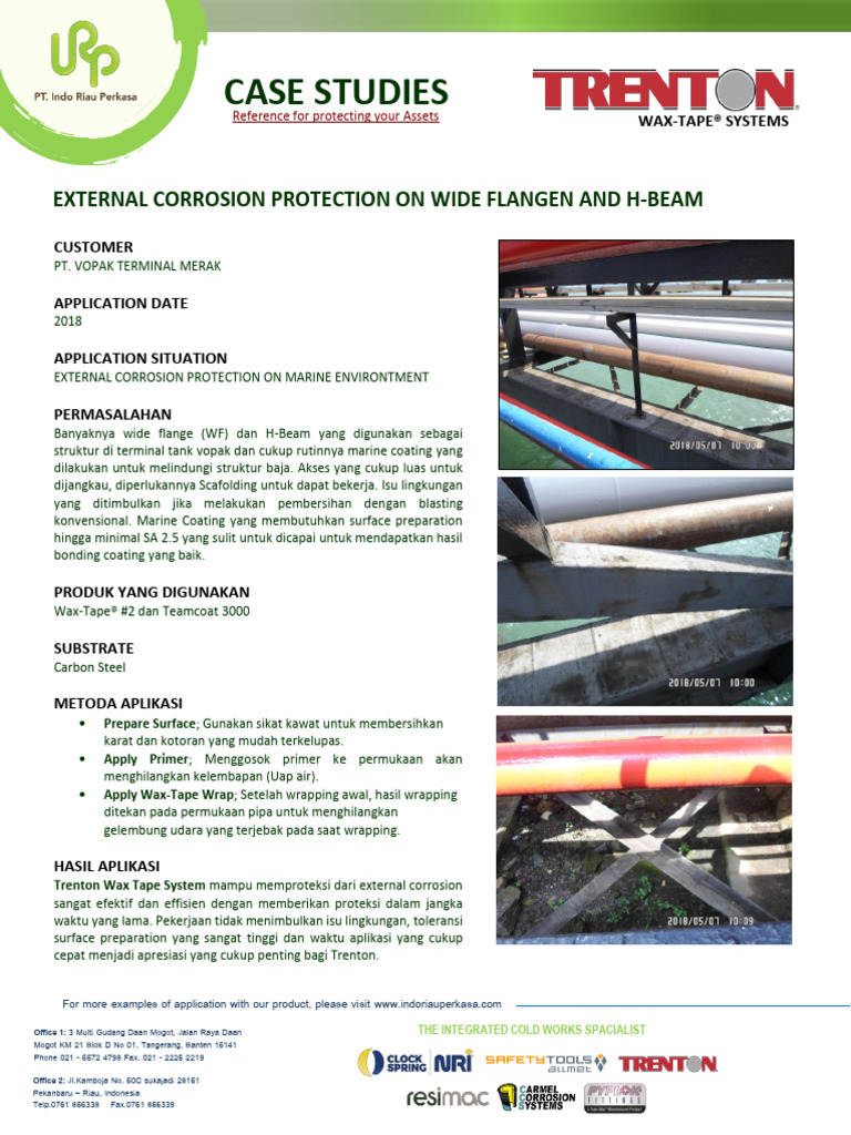 Case Study Trenton H-Beam | PDF | Komputer