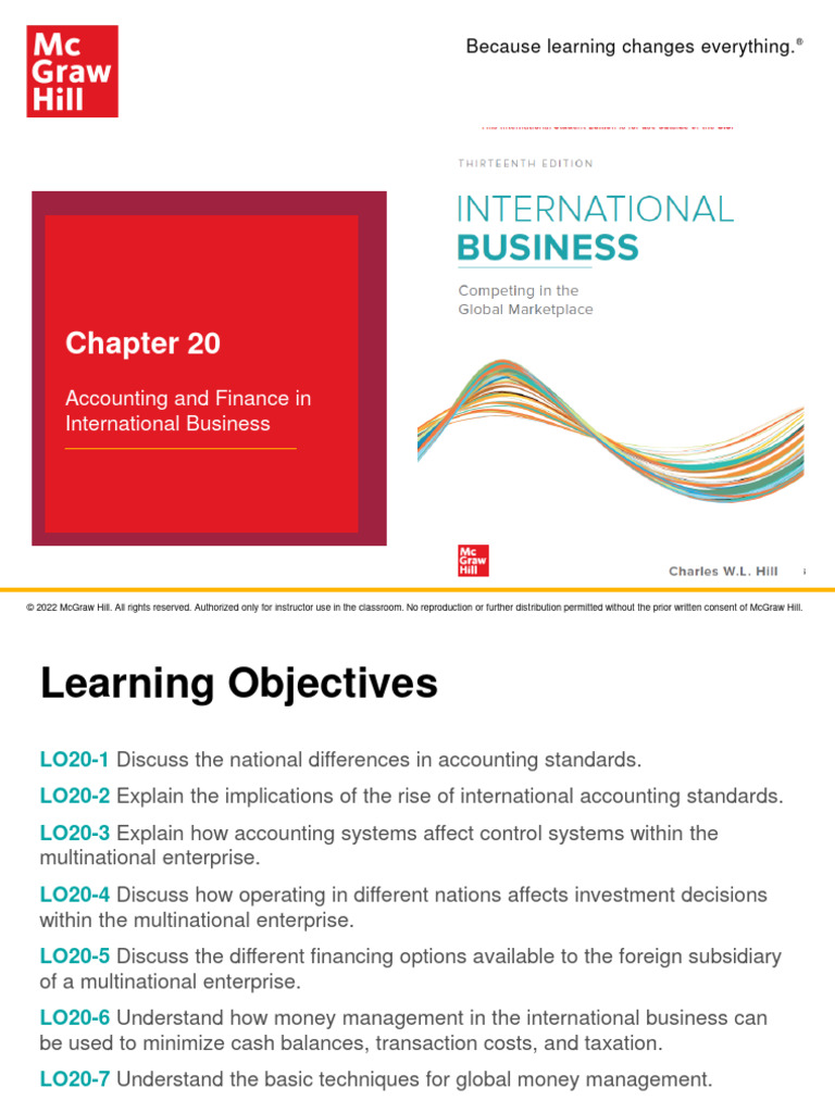 Chapter 20 | PDF | Taxes | Exchange Rate