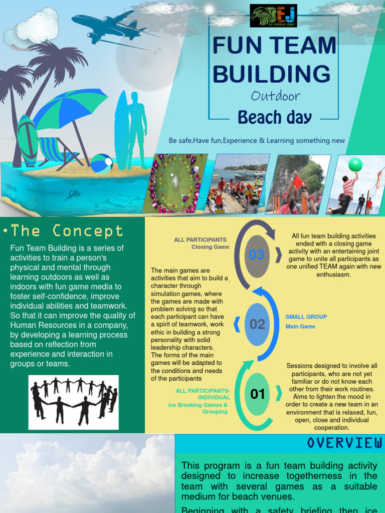 Fun Beach Teambuilding-English | PDF | Team Building