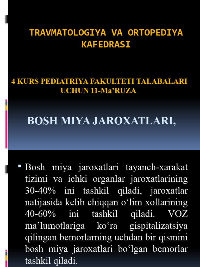 11-Mavzu Slayd | PDF