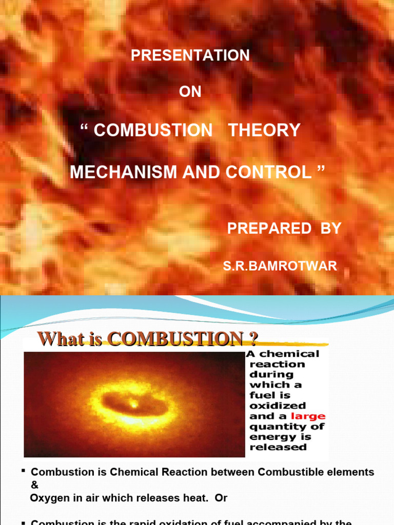 Combustion Theory PPT Original | Download Free PDF | Combustion ...