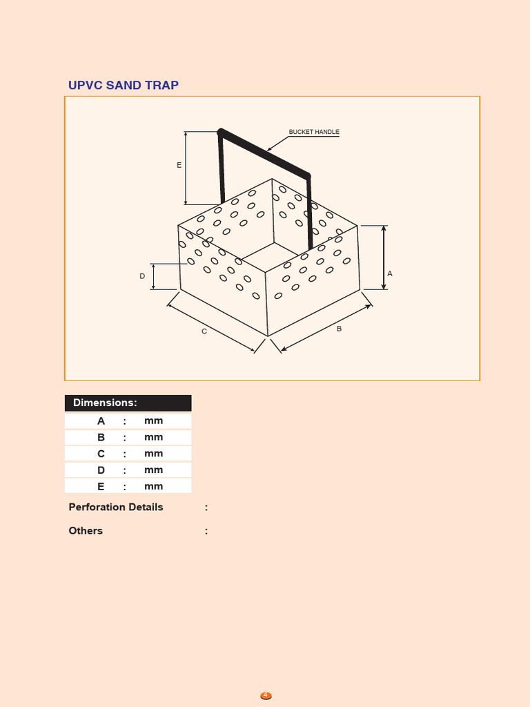 Sand Trap Bucket | PDF