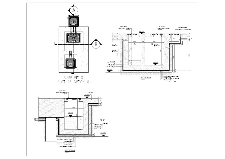Sump Pit Construction Details | PDF