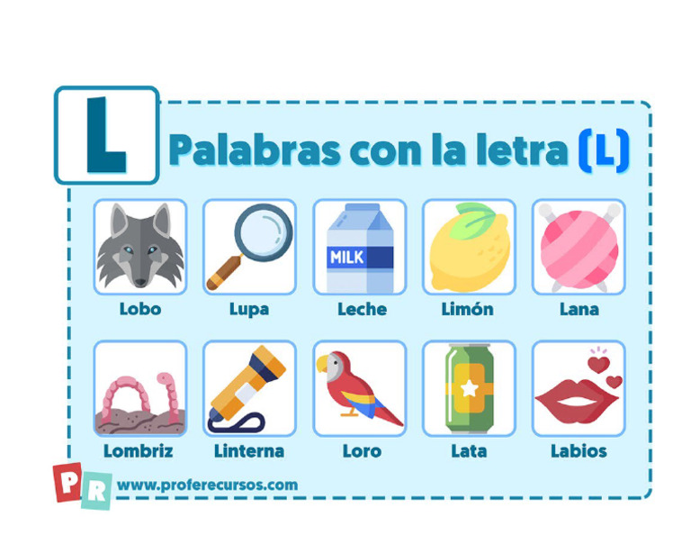 Palabras Con L | PDF