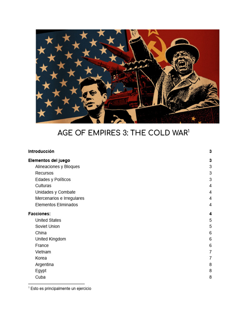 (TCW) The Cold War Master File | PDF | Guerra Fría | Relaciones ...