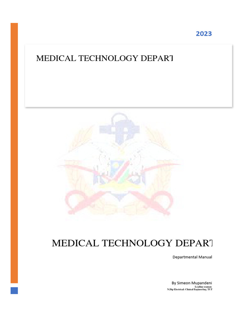 Medical Technology Department Documents List | PDF | Business | Health Care
