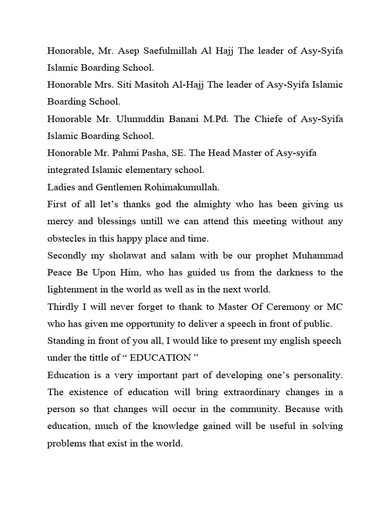 Honorable | PDF | Religious Belief And Doctrine | Theology