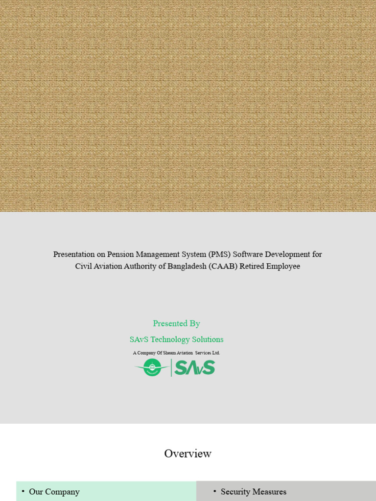 Pension Management System | PDF | Information | User Interface