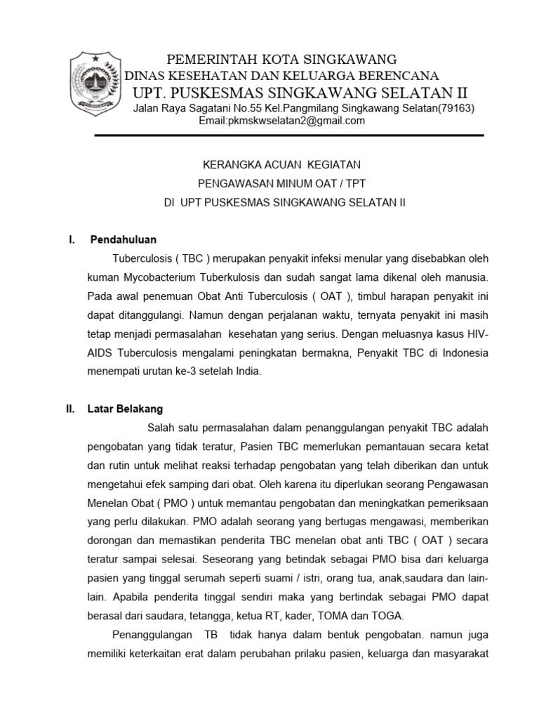 Kak Pmo Oat - TPT | PDF