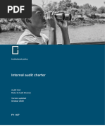 (IIA) IPPF 2024 - Model Internal Audit Charter Tool | PDF | Internal ...