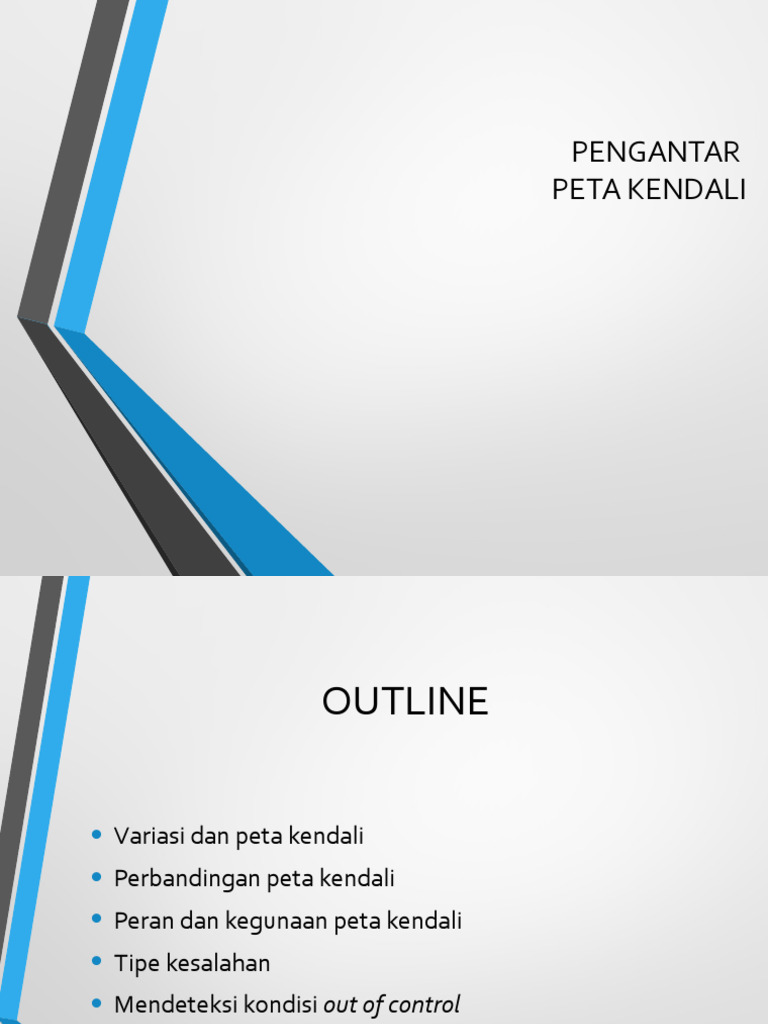 Pengantar Peta Kontrol 4 | PDF