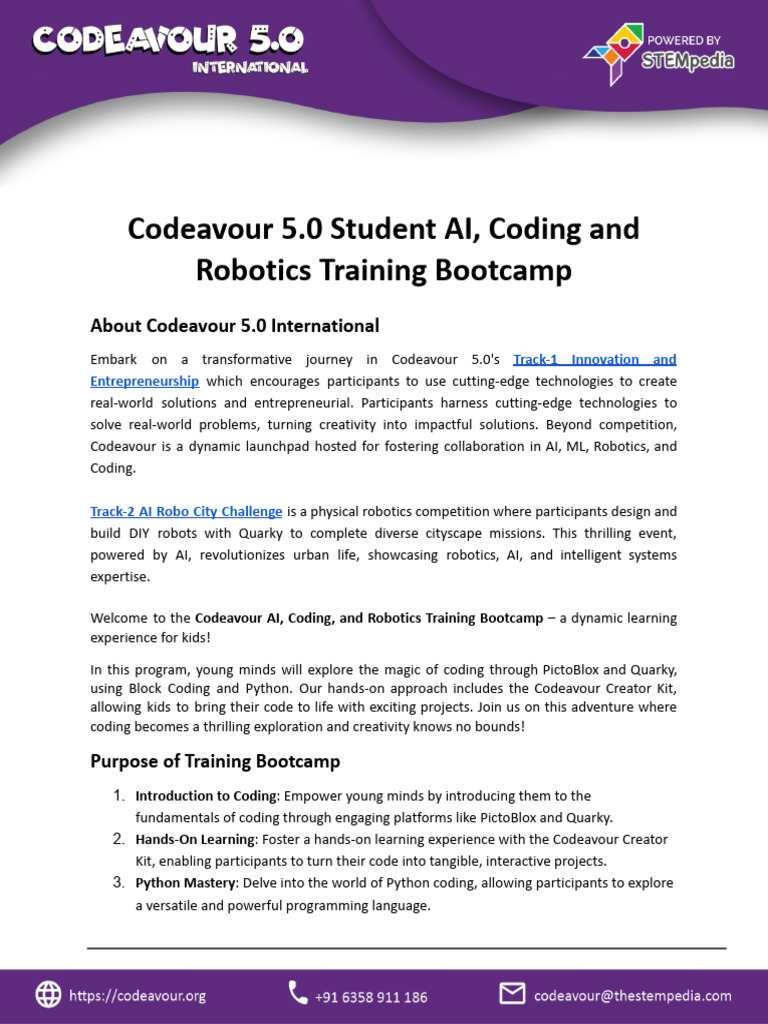 Codeavour5 231208143314 572ab026 | PDF | Artificial Intelligence | Intelligence (AI) & Semantics