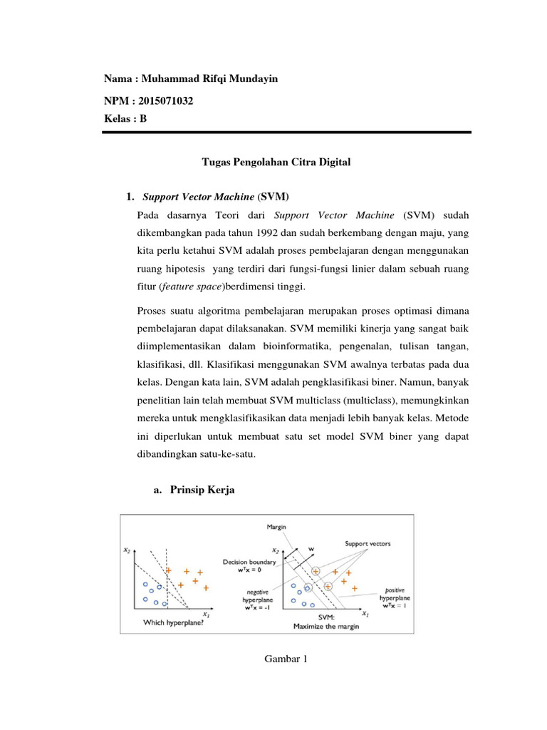 Muhammad Rifqi Mundayin - 2015071032 - Tugas Pengolahan Citra Digital | PDF Muhammad Rifqi Mundayin - 2015071032 - Tugas Pengolahan Citra Digital | PDF