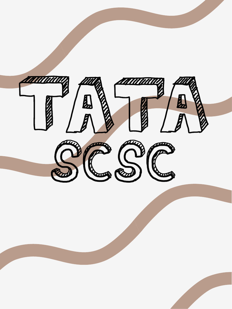 Tata SCSC | PDF