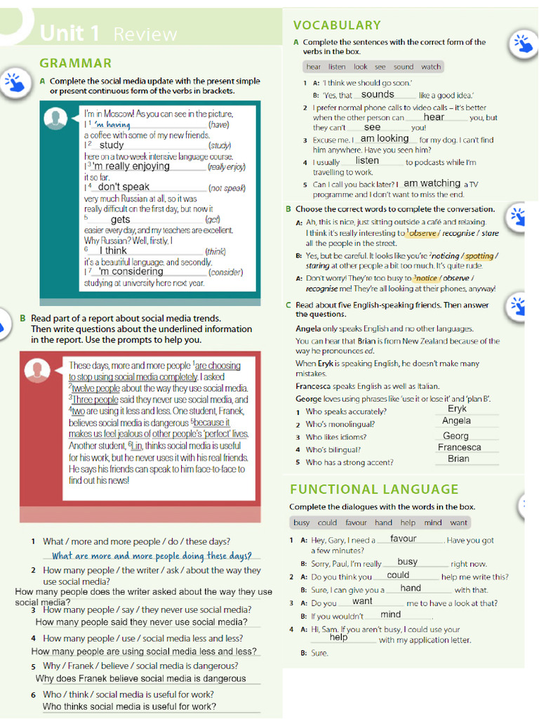 Review Unit 1-2 Resuelto Vasquez Vera | PDF