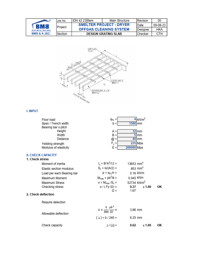 Idn - 00.grating Slab | PDF | Structural Engineering | Aerospace ...