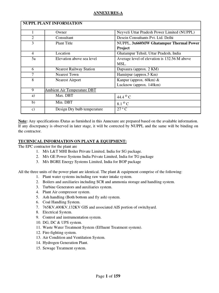Annexure 8 Buycon9.nlci - KNPRNGR | PDF | Water | Sewage Treatment