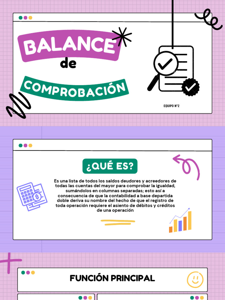 Balance de Comprobación | PDF | Contabilidad
