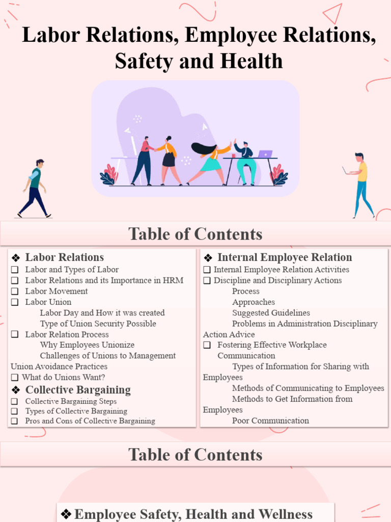 Labor and Employee Relations Overview | PDF | Employment | Occupational ...