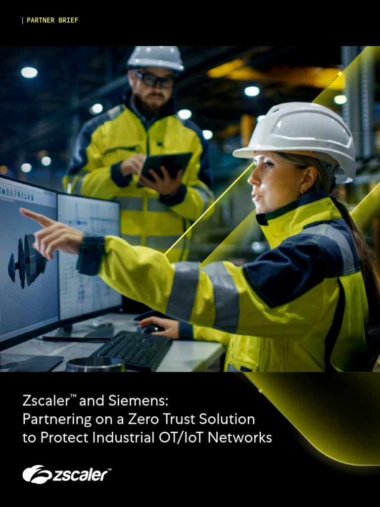 SOLUTION BRIEF - Siemens & Zscaler | PDF | Computer Security | Security
