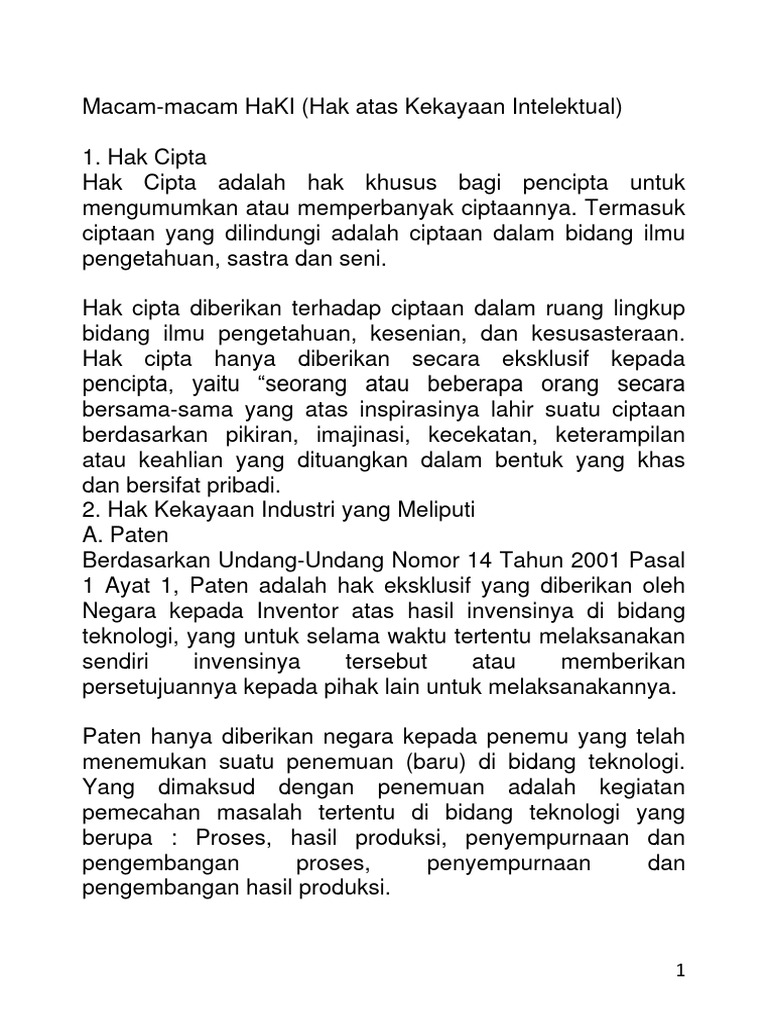 Macam Macam HAKI | PDF