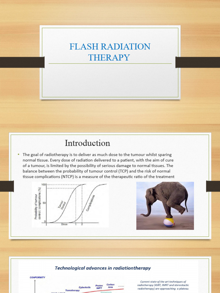 ANBU PRESENTATION FLASH RADIATION THERAPY | PDF