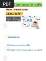 PREP Framework Handout | PDF | Communication | Thought