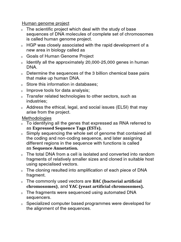 Expressed Sequence Tags (Ests) | Download Free PDF | Dna Sequencing ...
