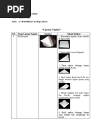 10 Cara Lipat Napkin Kreatif | PDF | Memasak, Makanan, & Anggur