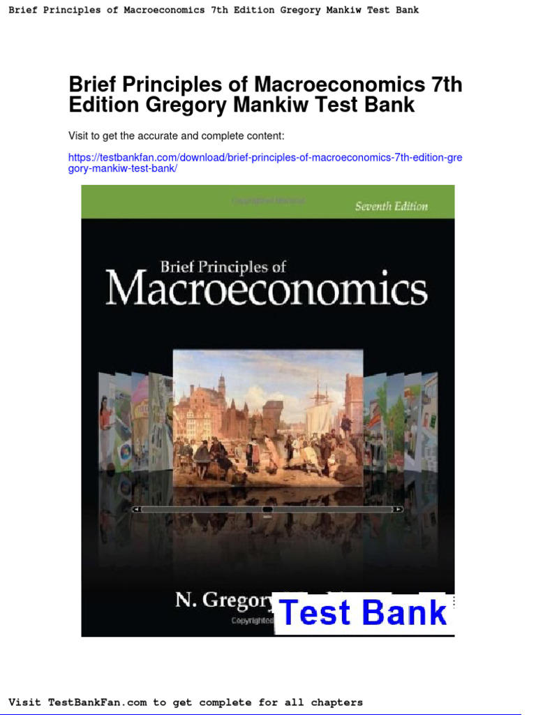 Full Download Brief Principles of Macroeconomics 7th Edition Gregory ...