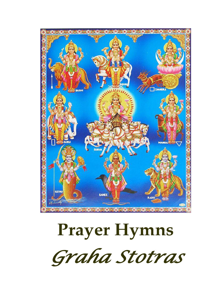 Graha Stotras: Prayer Hymns Collection | PDF | Shiva | Hindu Literature