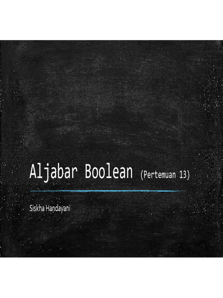 Penyederhanaan Aljabar Boolean K-map | PDF | Metode & Bahan Ajar ...