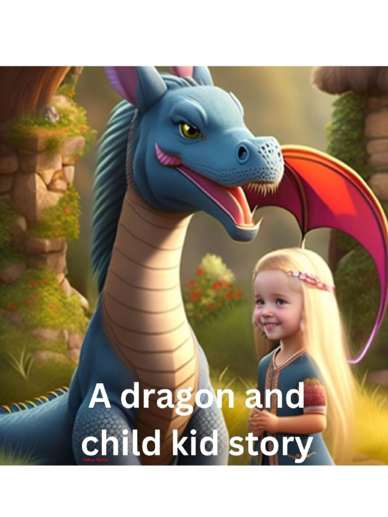 A Dragon and Child Kid Story | PDF