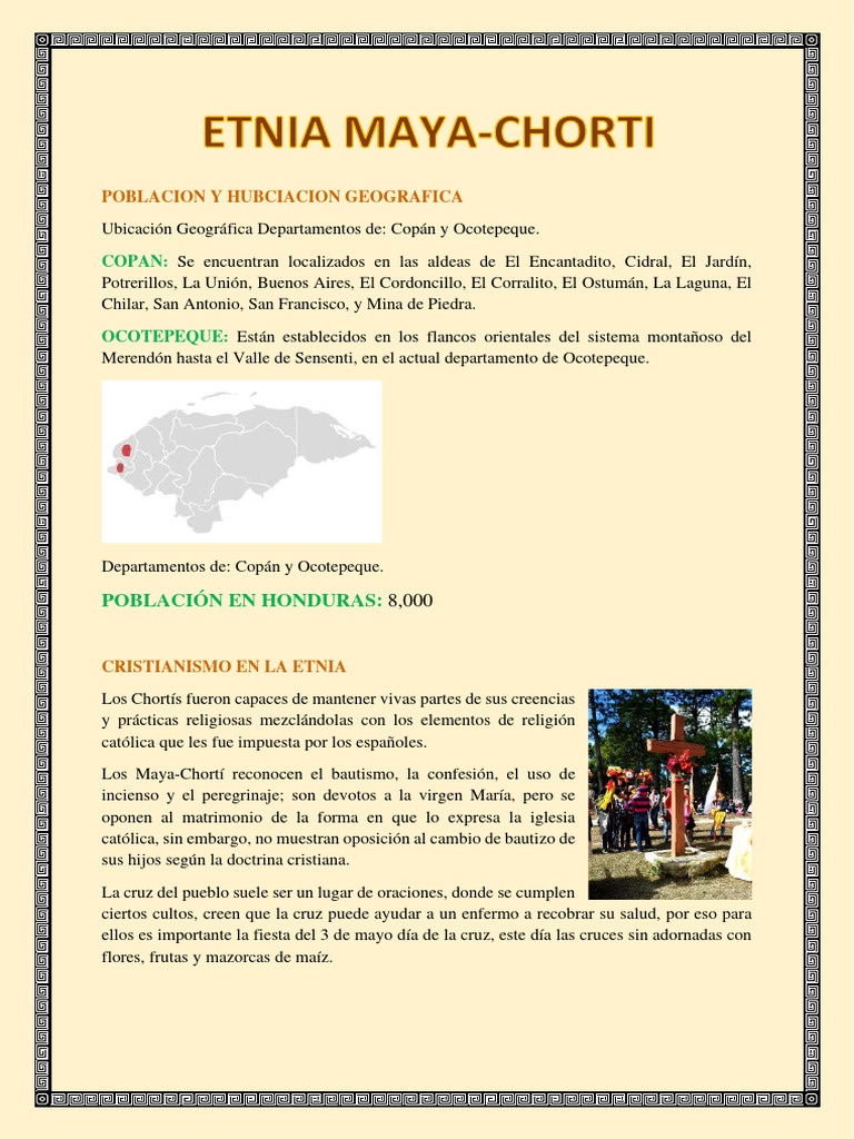 Lo mas relevante de la etnia Maya-Chortis Honduras | PDF | Maíz