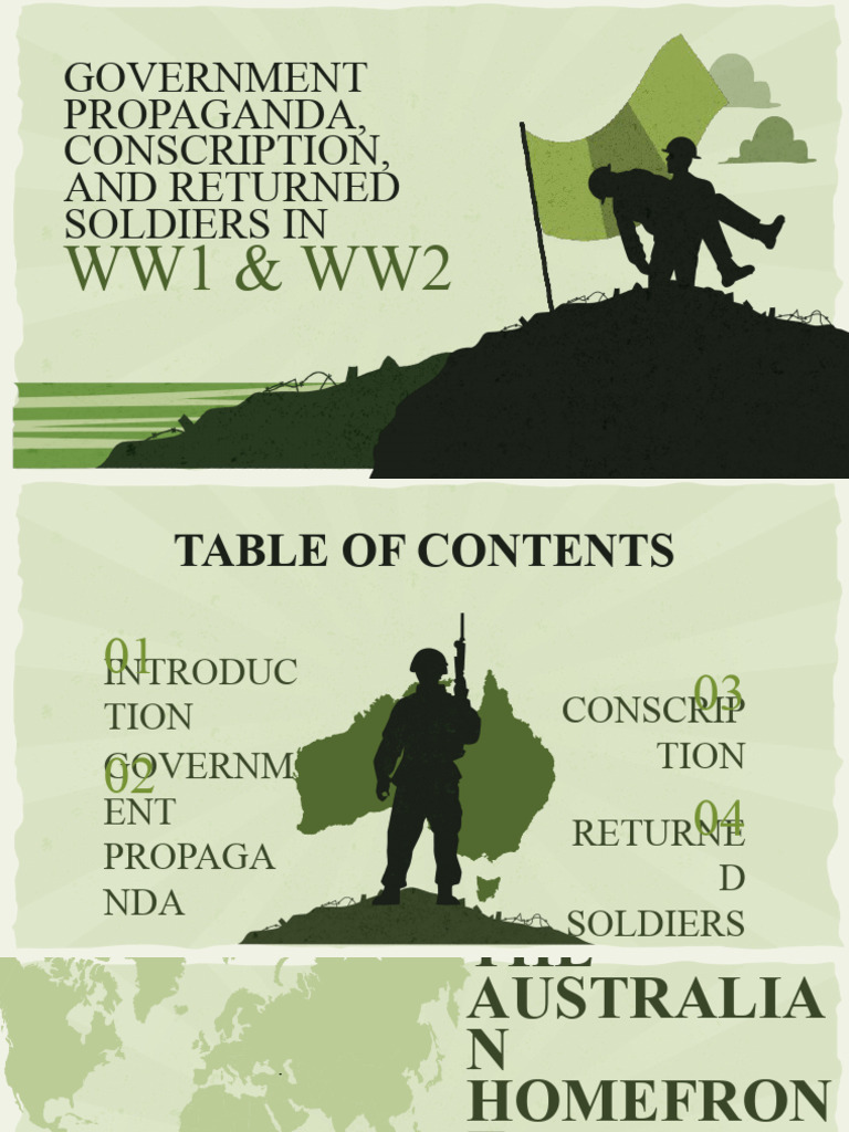 History - Impacts On The Australian Homefront | PDF | World War I ...